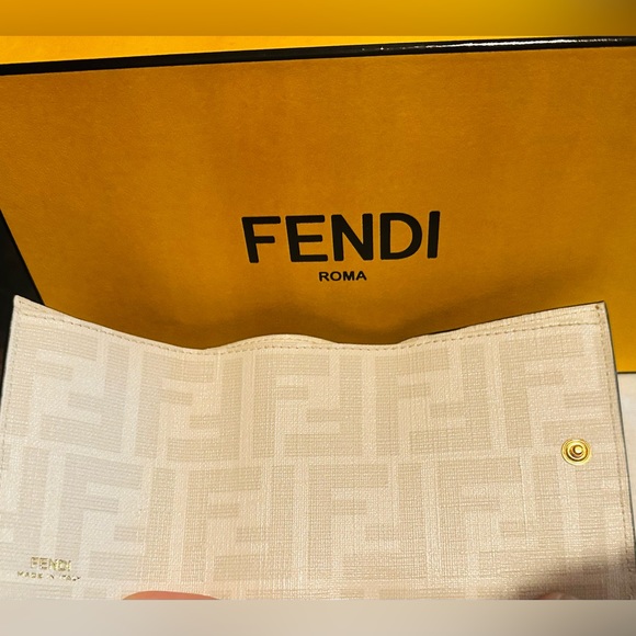 Fendi | Bags | Fendi Trifold Wallet With Coin Pouch | Poshmark